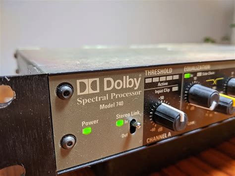 Dolby 740 Dynamic Eq Spectral Processor Reverb