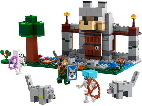 Vlčí Pevnost 21261 Minecraft® Oficiální Obchod Lego® Cz