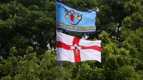 Alliance Election Posters Removed And Replaced With Paramilitary Flags