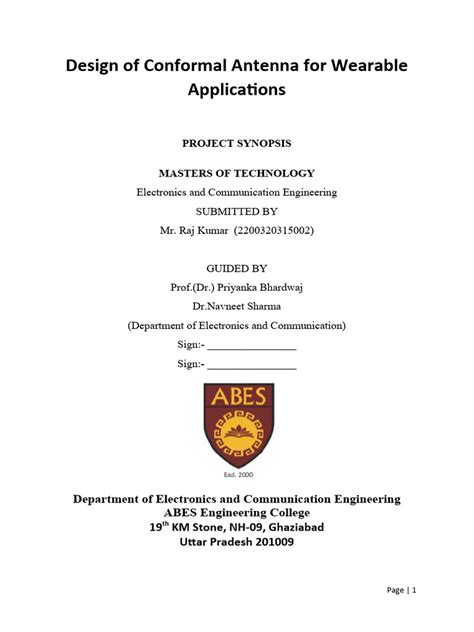 Synopsys Wearable Rajkumar Pdf Antenna Radio Electromagnetic Radiation