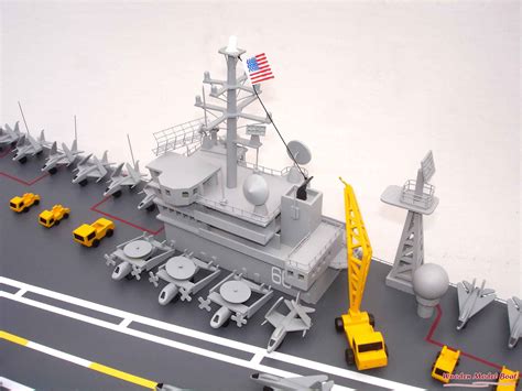 Aircraft Carrier Uss America Cv 66 Ship Model Model Boat