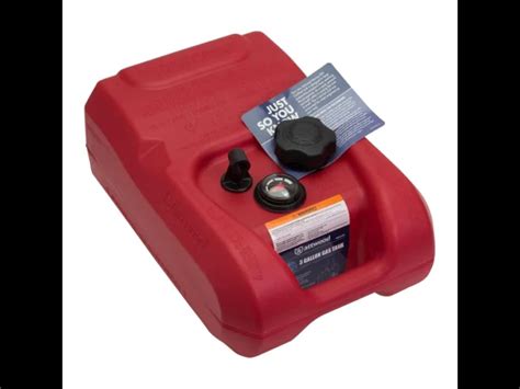 Attwood Portable Fuel Tank 3 Gallon Wgauge Nautasea Boatworks