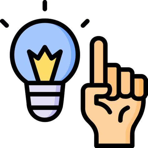 Icono De Dedo Arriba Generic Outline Color
