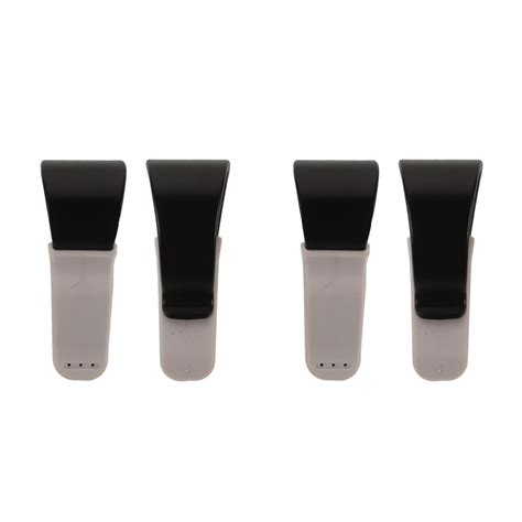 Mlins 2pcs Car Visor Sunglass Holder 2pcs Plastic Glasses Holder