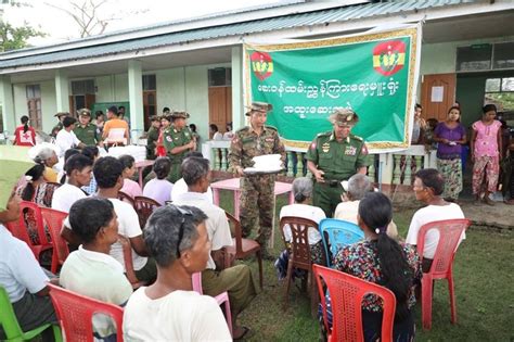 စစ်တွေမြို့နယ် မောင်နီပြင်ကျေးရွာနှင့် အနီးပတ်ဝန်းကျင်ကျေးရွာများမှ မုန