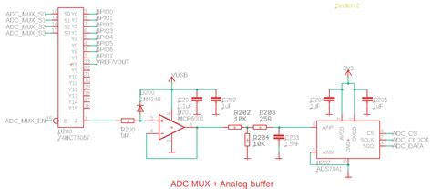 Bus Pirate “ultra” Using Ads7042 12bit Analog To Digital Converter