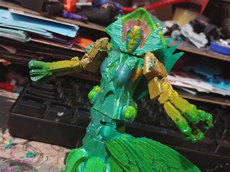 I 3d Printed A Transformable Botanica Figure By Bynt Matrix R