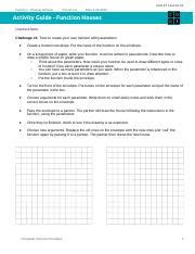 Copy Of Activity Guide Function Houses Unit 07 Lesson 01 Unit 07