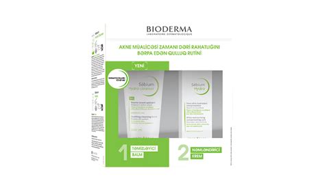 Dəst Bioderma Sebium Hydra Moisturising Cream 40 ml Bioderma Sebium