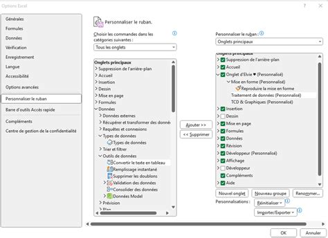 Comment Créer Un Onglet De Fonctions Personnalisé Excelastuces