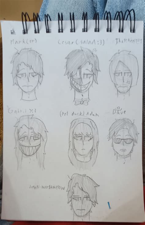 I Drew Tmc Characters In My Old 2 Y O Artstyle R Mandelacatalogue