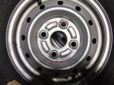 スズキ純正suzuki エブリイバン純正スチールホイール Yokohama Ice Guard Ig91 カー用品 スタッドレス