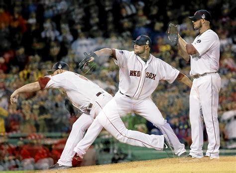 Red Sox Ace Lester Accused Of Foreign Substance On Glove