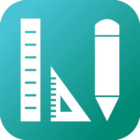 Beautiful Geometry Tools Glyph Vector Icon 17145703 Vector Art At Vecteezy