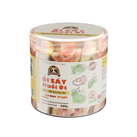 Ổi Sấy Muối Ớt 250g Mamafood