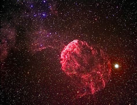 Deep Sky Objects Nebula Ic443 Supernova Remnant In Gemini