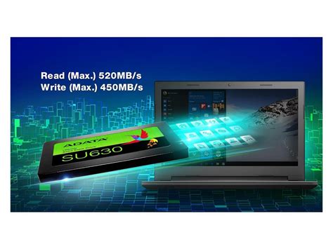 ADATA Ultimate SU630 480GB 3D QLC NAND SATA 2.5 inch - 520MB/s Read ...