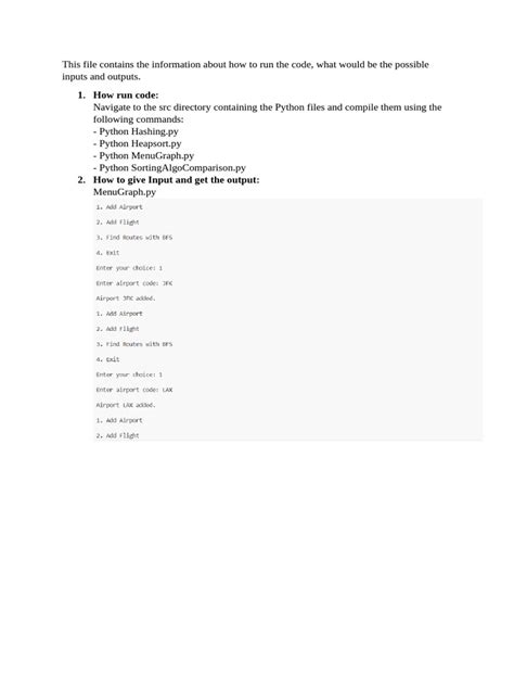 Running Python Code And Inputs Guide Pdf