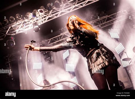Trezzo Sulladda Italy 4th November 2015 Epica Performs Live At