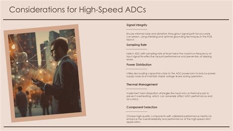 Analog To Digital Converter Signal Processing Electronics Ppt
