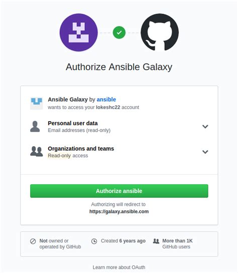 How To Resolve Ansible Galaxy Login Error