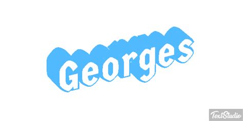 Georges Prénom Designs De Logo En  Animé