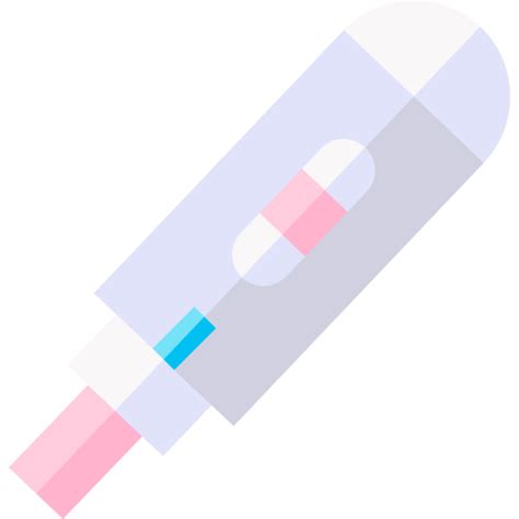Pregnancy Test Basic Straight Flat Icon