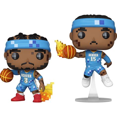 Nba Jam Denver Nuggets Allen Iverson And Carmelo Anthony 8 Bit Funko