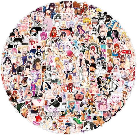 Buy Anime Girl Stickers Pack 200 Pcs Anime Stickeswaifu Anime Sexy