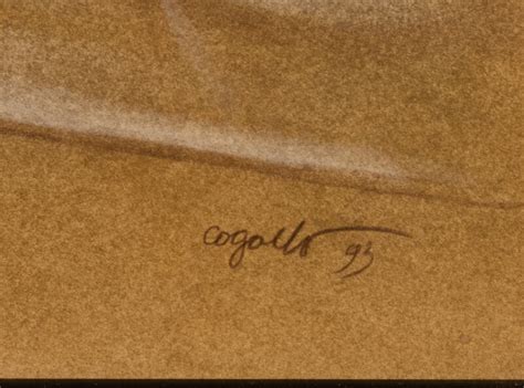 Heriberto Cogollo Dessin Pour Mlle Bastet 1993 Artsy