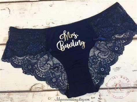 Bridal Shower T For Bride Bride Panties Personalized Panties