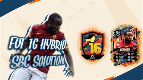 FUT 16 HYBRID SBC SOLUTION MADFUT 23 YouTube