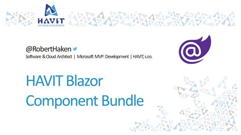 havit blazor bootstrap 5 components bundle [robert haken havit