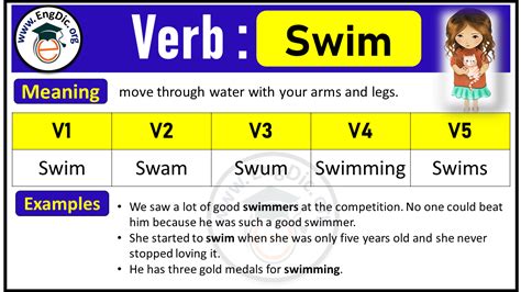 Swim Past Participle Archives Engdic