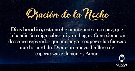Oración de la noche para el 9 de Febrero