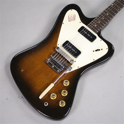 1965 Gibson Non Reverse Firebird Usa Sunburst Reverb Canada