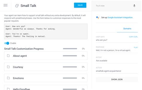 Create A Conversational Interface For Android With Dialogflow