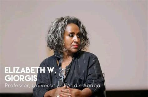 Professor Elizabeth Wolde Giorgis Passed Away