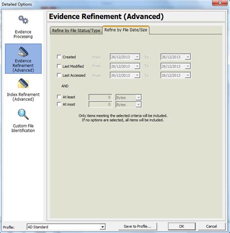 Refining The Case Evidence