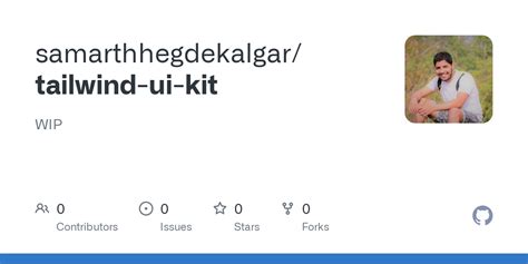 Github Samarthhegdekalgartailwind Ui Kit Wip