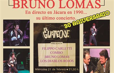 Crítica De Discos Bruno Lomas En Directo En Jácara En 1990 Su