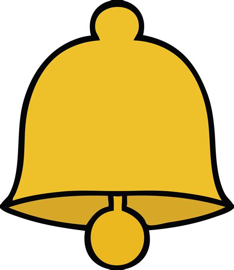 Cute Cartoon Brass Bell 39910089 Png