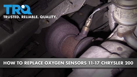 How To Replace Upstream Downstream O2 Sensors 2011 17 Chrysler 200 1A