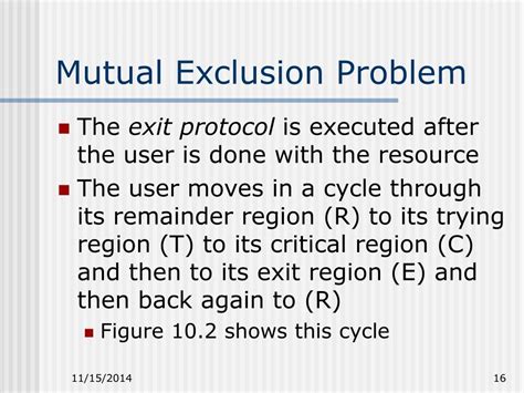 Ppt Chapter 10 Mutual Exclusion Powerpoint Presentation Free