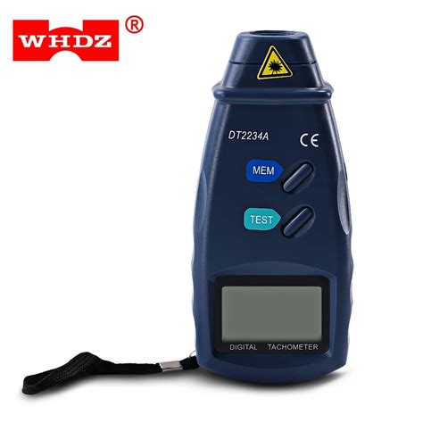 Whdz Dt2234a Non Contact Laser Digital Tachometer Lcd Automatic
