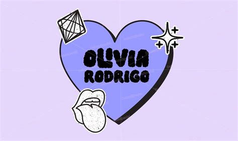 Olivia Rodrigo Svg Olivia Rodrigo Png Cut Files For Cricut Etsy