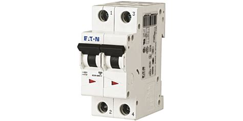 Eaton Xeffect 4a Mcb Mini Circuit Breaker 2p Curve C Breaking