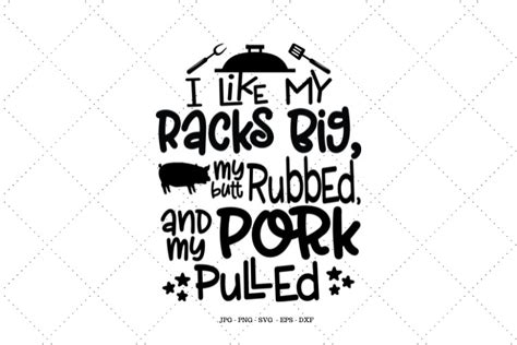 My Racks Big Butt Rubbed Pork Pulled Graphic By Svg Digital Designer