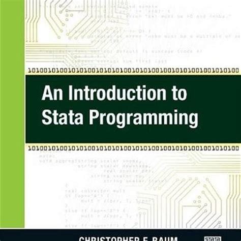 An Introduction To Stata Programming百度百科