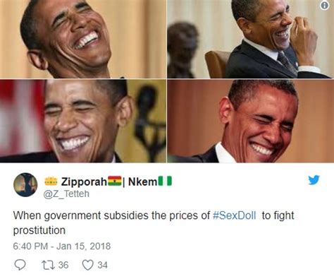Sex Doll Trending On Twitter Funny Reactions From Twitter Users Romance Nigeria